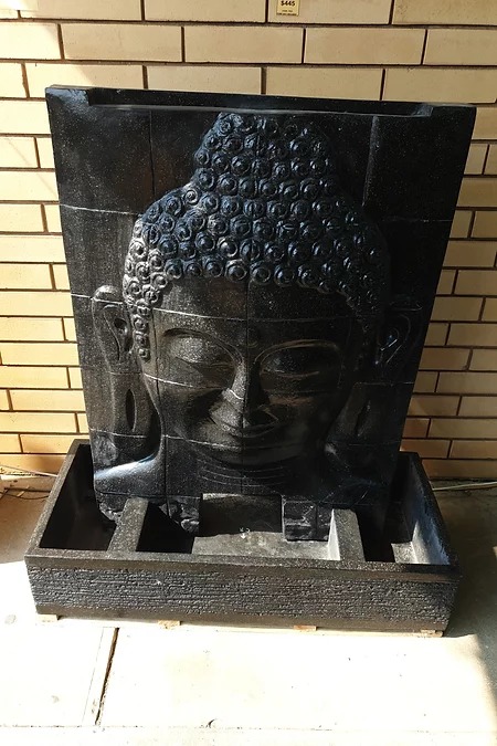 Cracking Buddha Face Water Feature - Prime Adelaide