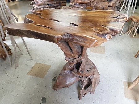 Teak Root Bar Table - Prime Adelaide